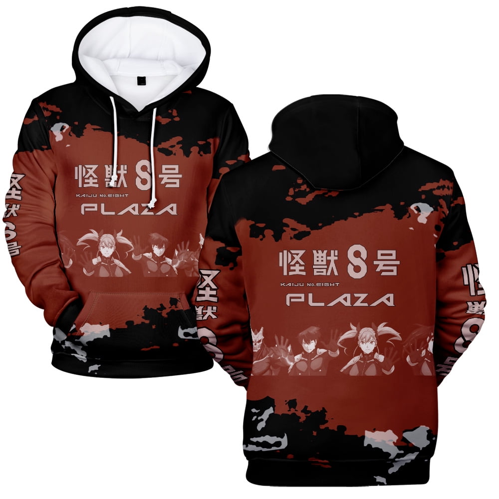 MNHFKGP Anime Kaiju No. 8 3D Merch Harajuku hoodie Women/Men Hoodie ...