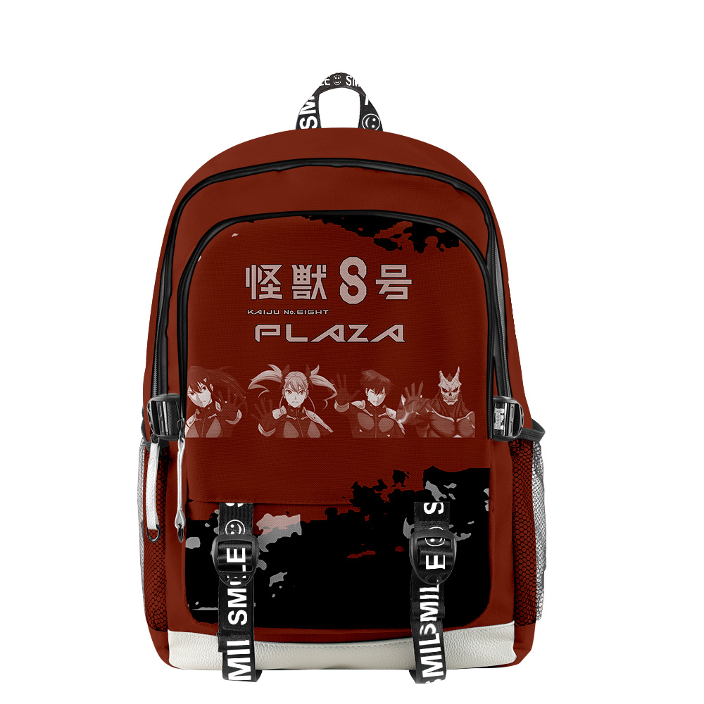 MNHFKGP Anime Kaiju No. 8 3D Print Fashion Casual School Bags Cosplay ...