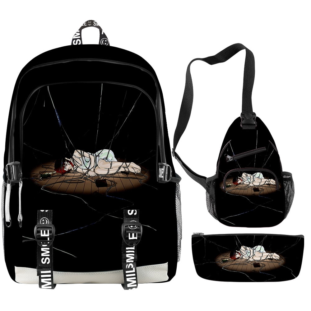 MNHFKGP Anime Serial Experiments Lain 3D print Harajuku Oxford Cloth ...