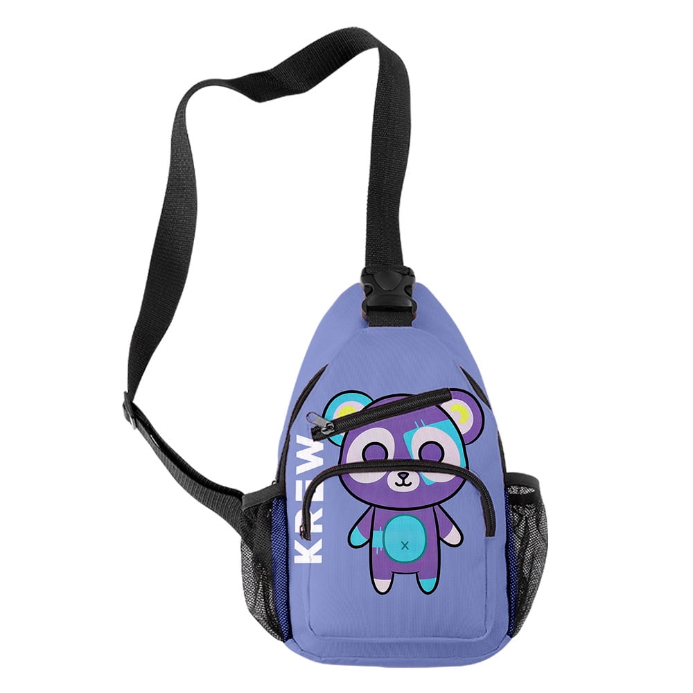 MNHFKGP ItsFunneh 3D Print Leisure Academy Crossbody Bag - Walmart.com