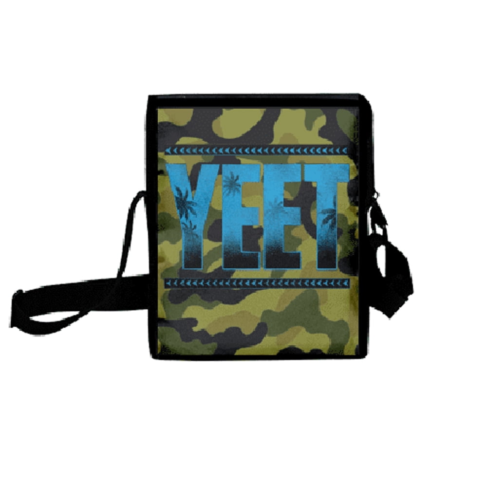 MNHFKGP Jey Uso Yeet 3D Print Oxford cloth satchel Diagonal Shoulder ...