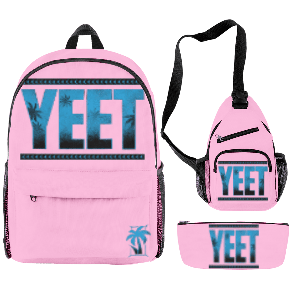 MNHFKGP Jey Uso Yeet 3D print Oxford Cloth Shoulder Backpack Multi ...