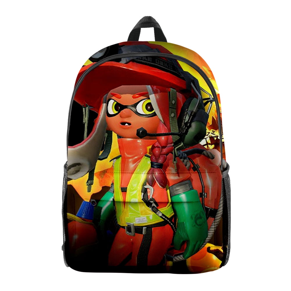 MNHFKGP New Game Splatoon 3D Backpack Bags Unisex Bag - Walmart.com