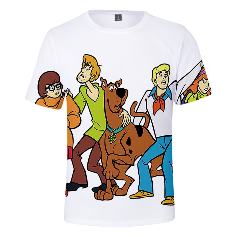 MNHFKGP Scooby Doo 3D Men/Women T-Shirt Summer Streetwear Harajuku ...