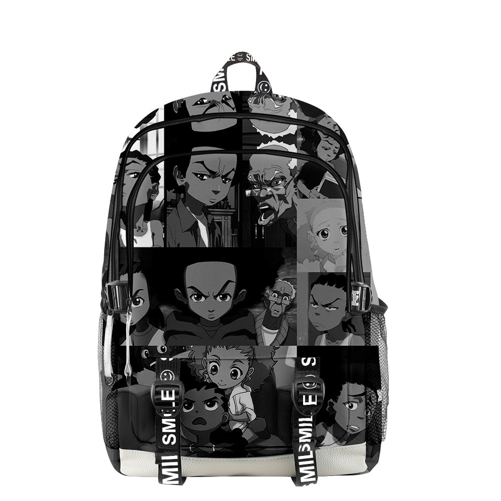 MNHFKGP The Boondocks 3D Print Fashion Casual School Bags Cosplay ...