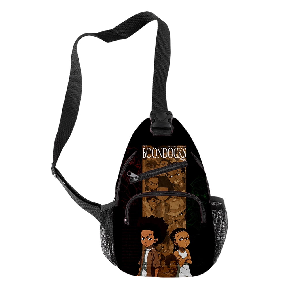 MNHFKGP The Boondocks 3D Print Leisure Academy Crossbody Bag - Walmart.com