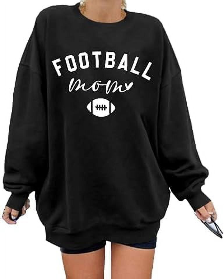 MNLYBABY Football Sweatshirt Women Oversized Game Day Sweatshirts Funny ...