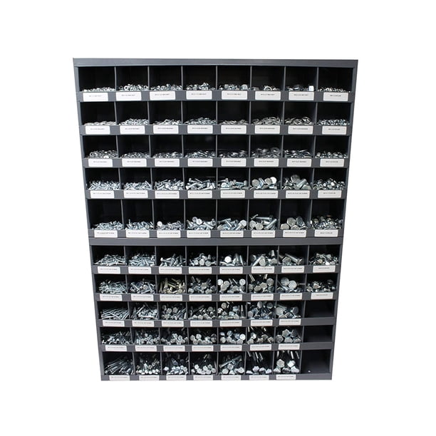 MNM Bolt Kits 5,435 pc Metric Class 8.8 Coarse Thread Nut Bolt & Washer ...