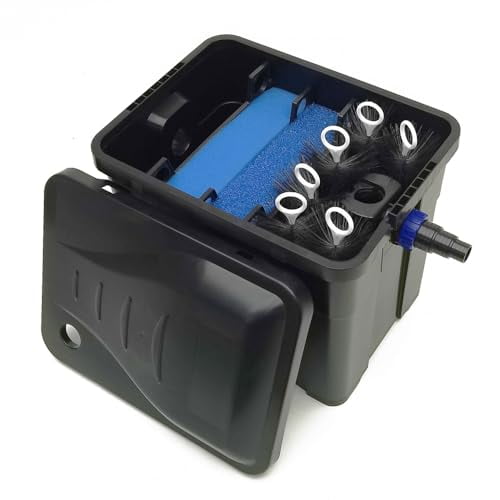 MNP FB100 Pond Filter Box for use with all our solar waterfall pond ...