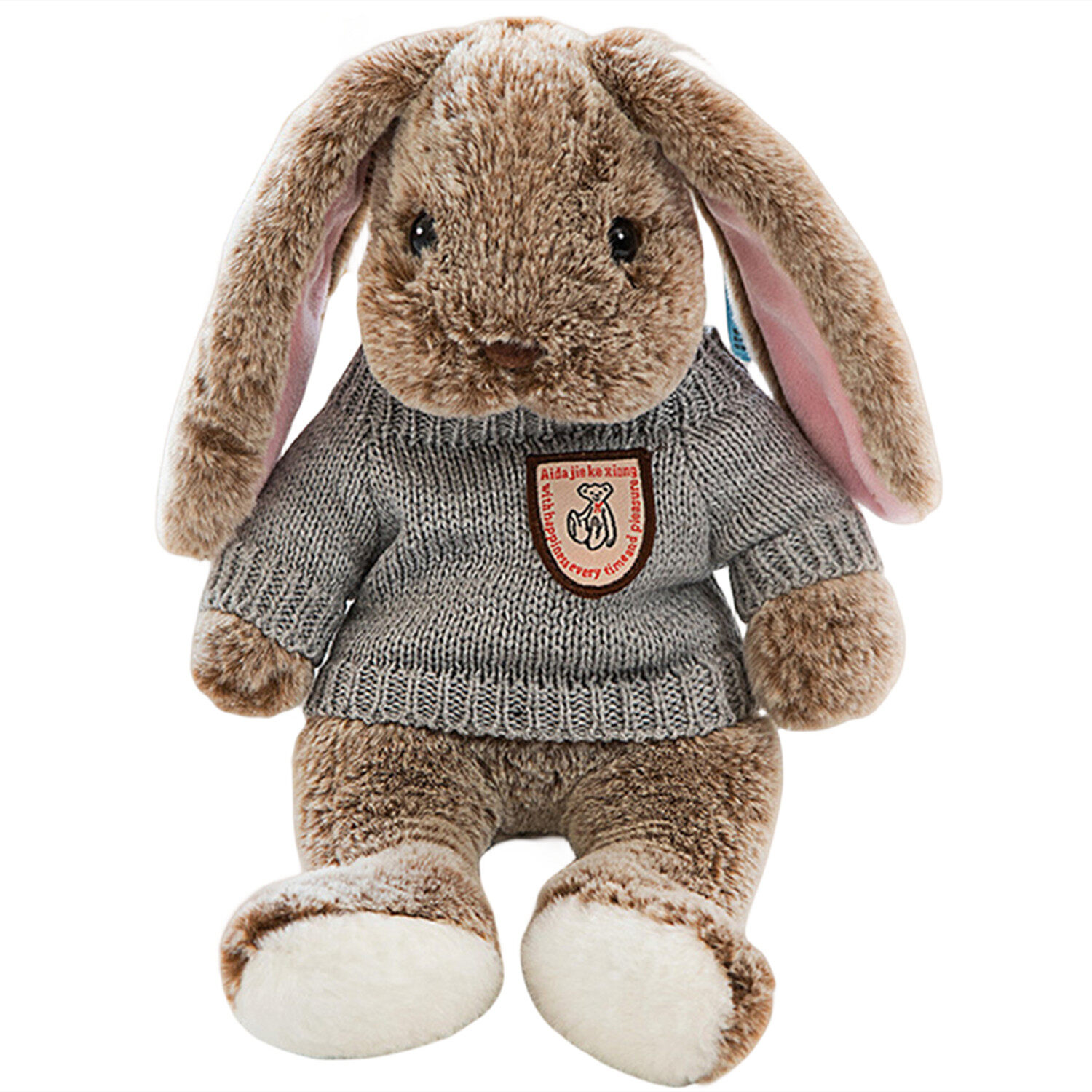 Rabbit Plush Wearing Clothes Toys 13.7 Inch Easter Bunny Stuffed Animal ...
