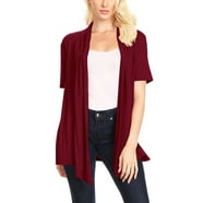 Woman Within Women's Plus Size Lightweight Open Front Cardigan ...