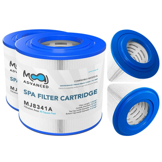 MOAJ Advanced Spa Filter 2-PACK Replaces PMA45-2004-R, Filbur FC-1007 ...