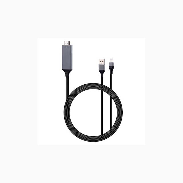 MOB-ADA-IPHONE6-HDMI - IPHONE LIGHTNING TO HDMI CABLE 6FT - Walmart ...