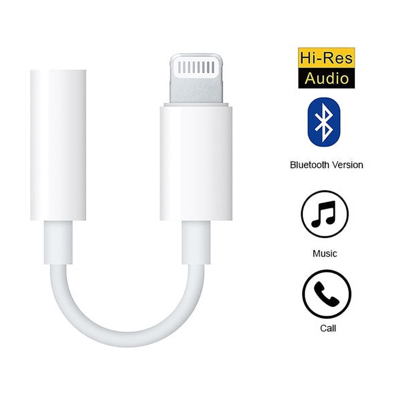 MOB-CAB-LIGHTNING-3.5MM - IPHONE ADAPTER 8P MALE TO 3.5MM JACK ADAPTER ...