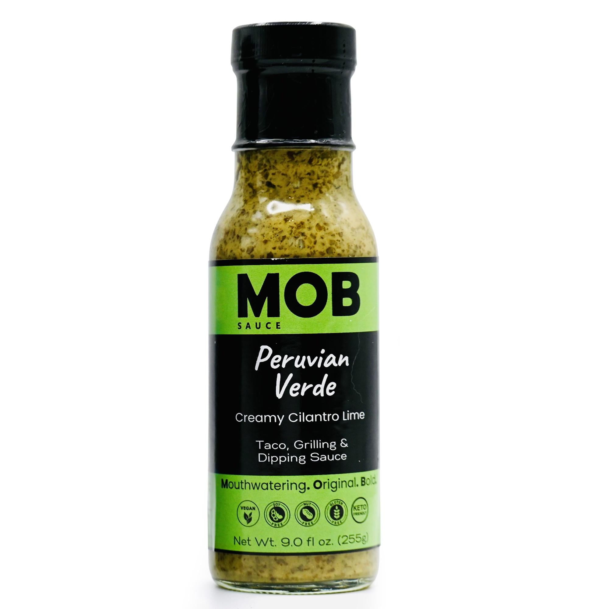 MOB Sauce Peruvian Verde – Award Winning, Creamy Cilantro Lime Taco ...