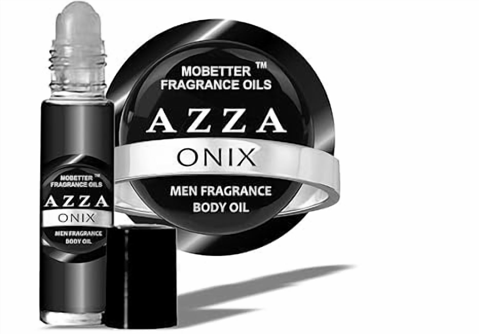 MOBETTER FRAGRANCE OILS AZZA ONIX Men Cologne Body Oil 1/3 oz roll on ...