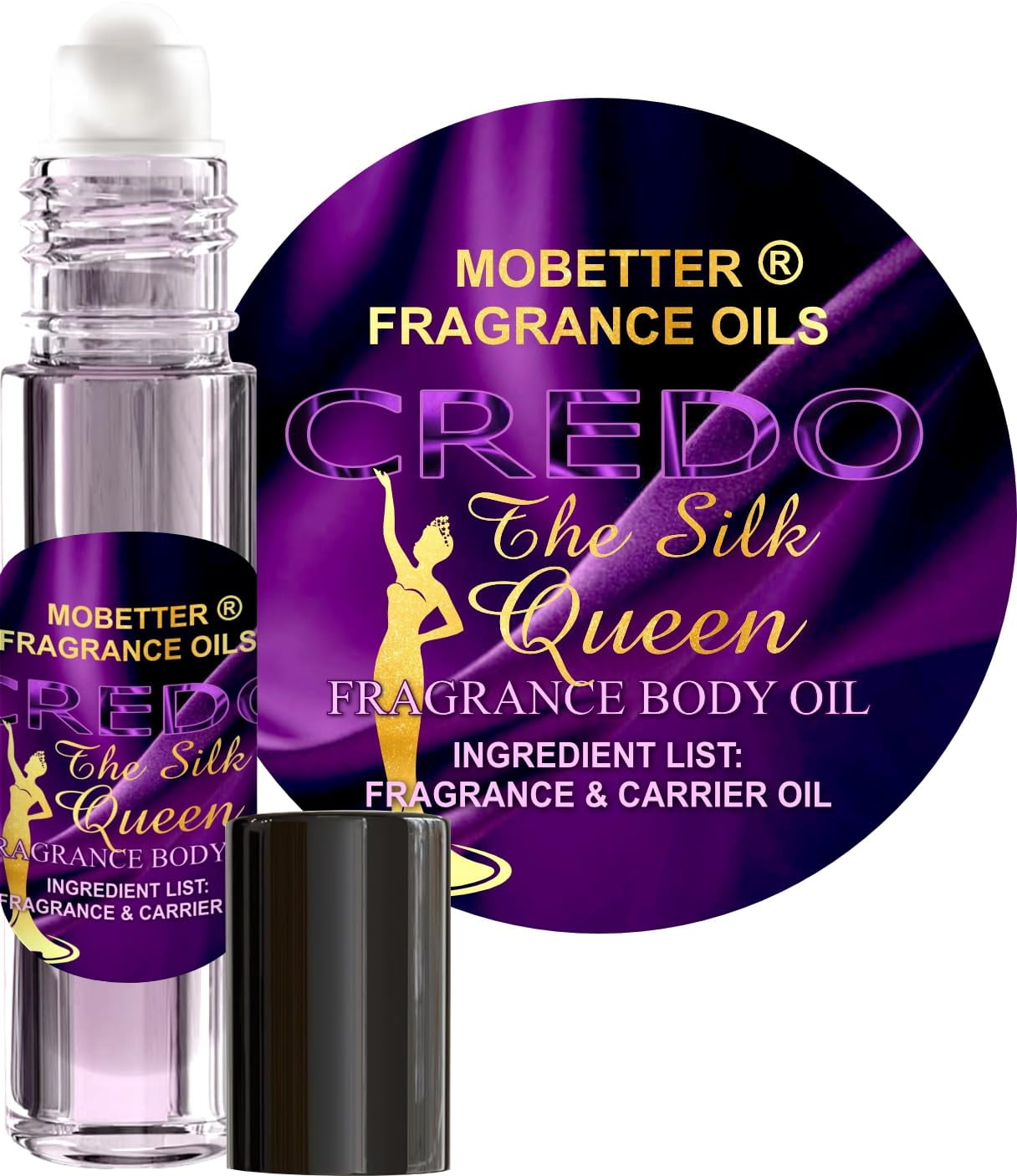 MOBETTER FRAGRANCE OILS Credo The Silk Queen Perfume Body Oil 1/3 oz ...