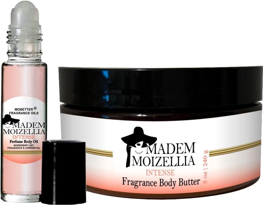 MOBETTER FRAGRANCE OILS Madem Moizellia Intense Body Butter and Body ...