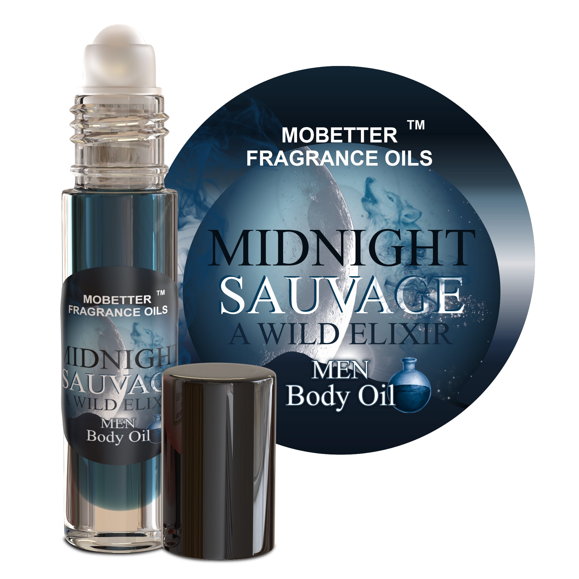 MOBETTER FRAGRANCE OILS Midnight Sauvage A Wild Elixir Men Cologne Body ...