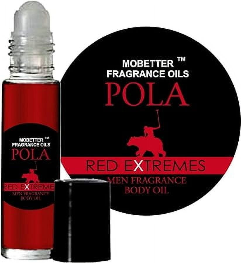 MOBETTER FRAGRANCE OILS Pola Red Extreme Cologne Body Oil for Men (10ml Roll On) - Walmart.com