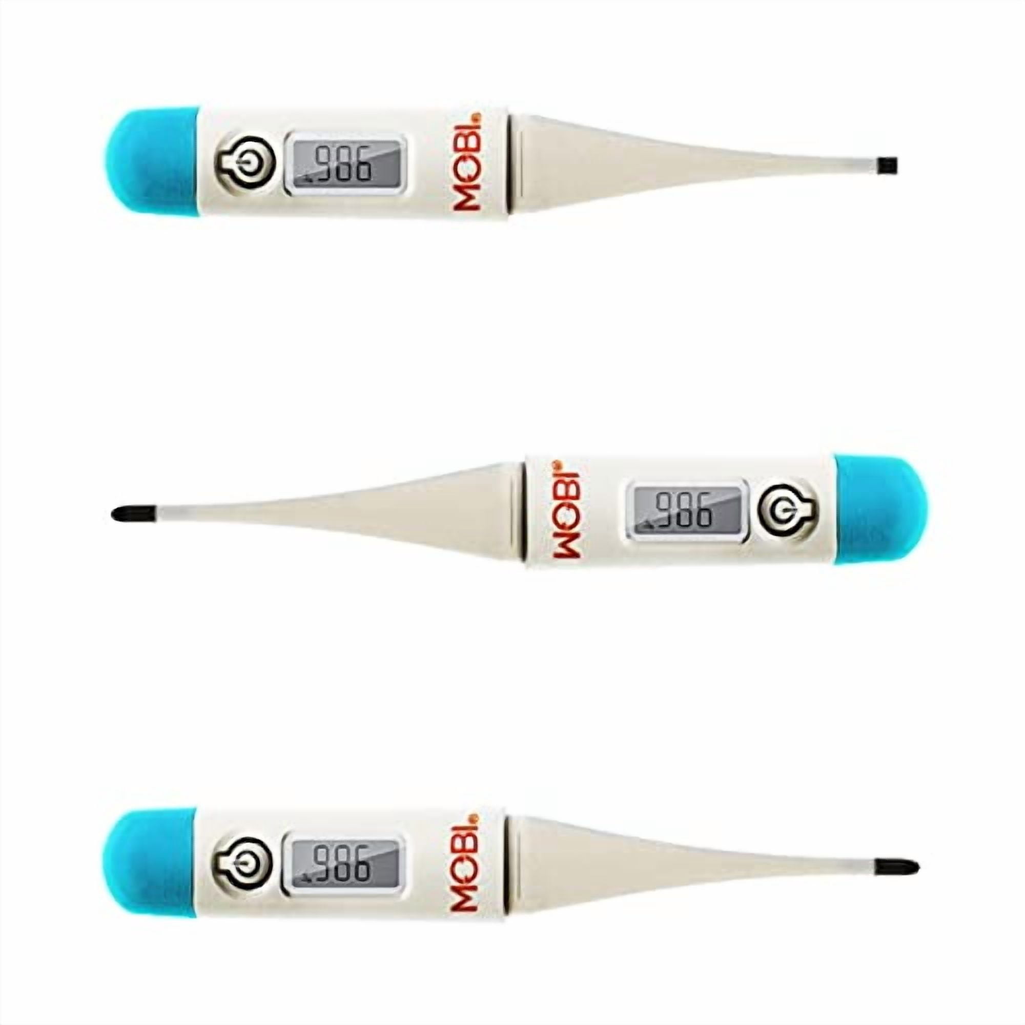 MOBI Digital Health Thermometer Oral, Underarm & Rectal, Thermometer ...