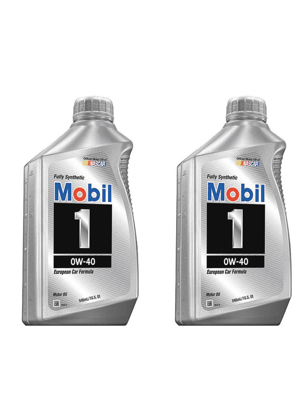 Mobil 1 0W-40 Oil in Mobil 1 Oil - Walmart.com
