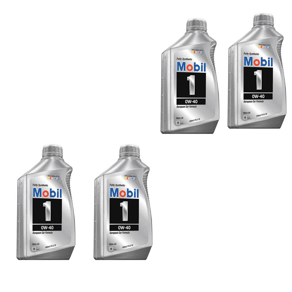 Mobil 1 0W-40 Oil in Mobil 1 Oil - Walmart.com