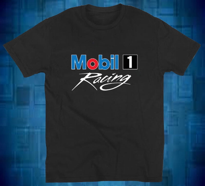 MOBIL 1 Racing Lubricants Oil T-Shirt S-3XL Made in USA - Walmart.com