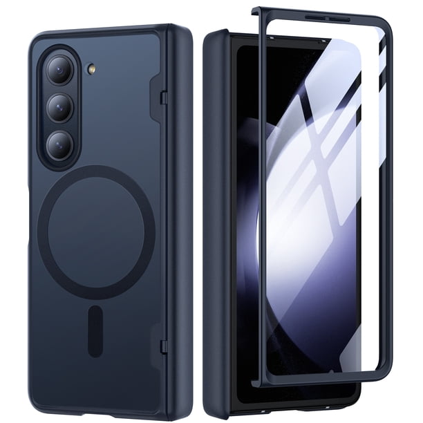 Tongate Matte Black Hard Shell Folio Cell Phone Case for Samsung Galaxy ...