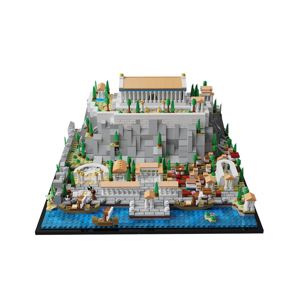 MOC-117805 Acropolis of Athens DIY Model Building Blocks Toy Set ...