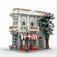 MOC-131134 Modular V Street Corner Store Building Block Set 3281pcs ...