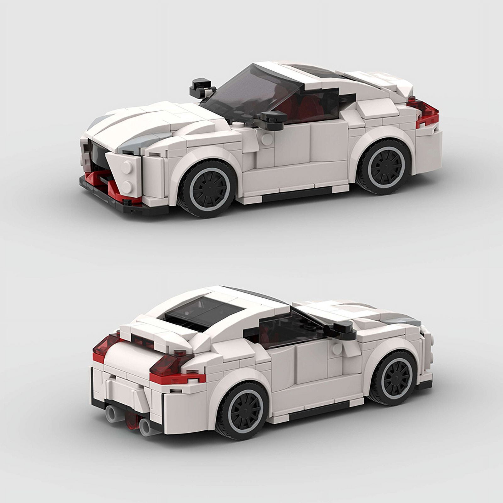 MOC 370Z Brick Technical Car Speed Champion Racer Building Block Sports ...