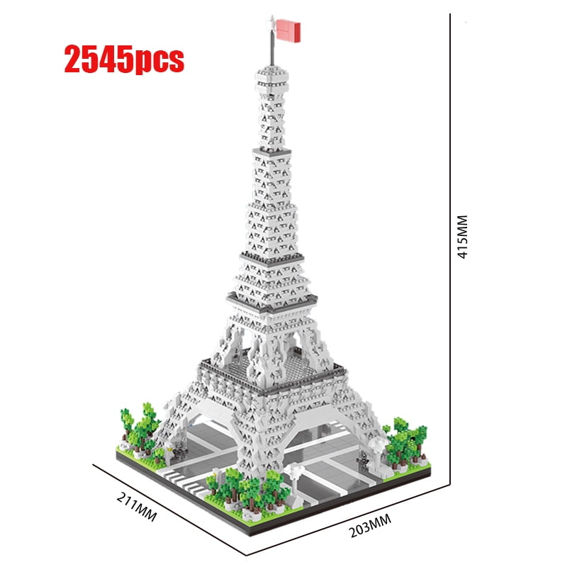 MOC 4036PCS City Mini Bricks Taj Mahal World Famous Architecture Micro ...