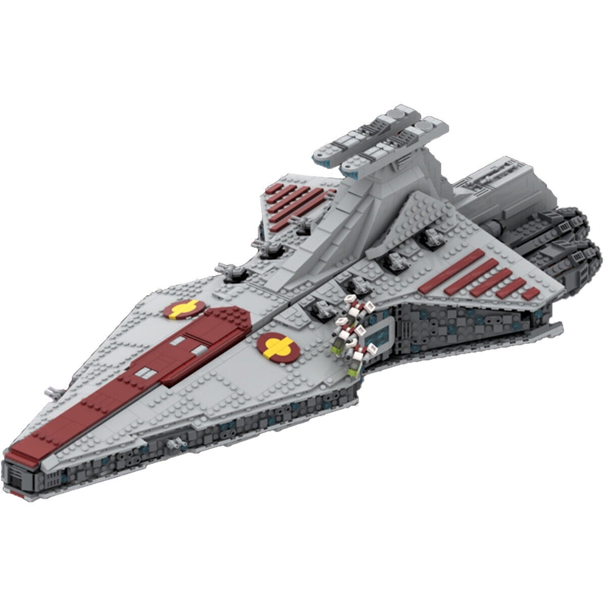MOC-43186 Venator class Republic Attack Cruiser Model Building Blocks ...