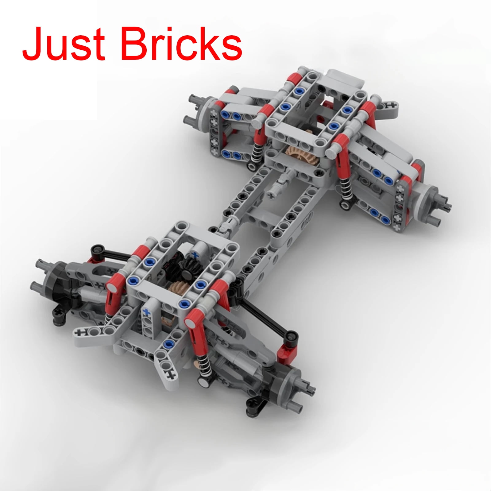 MOC 4WD Four-wheel Drive Independent Suspension Differential Chassis ...