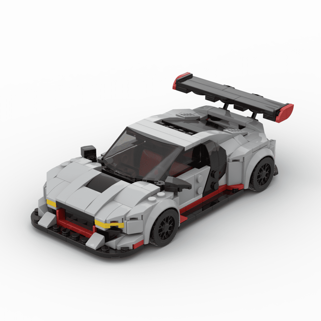 MOC-69755 R8 GT racing sports car Vehicle Speed Champion Racer Building ...