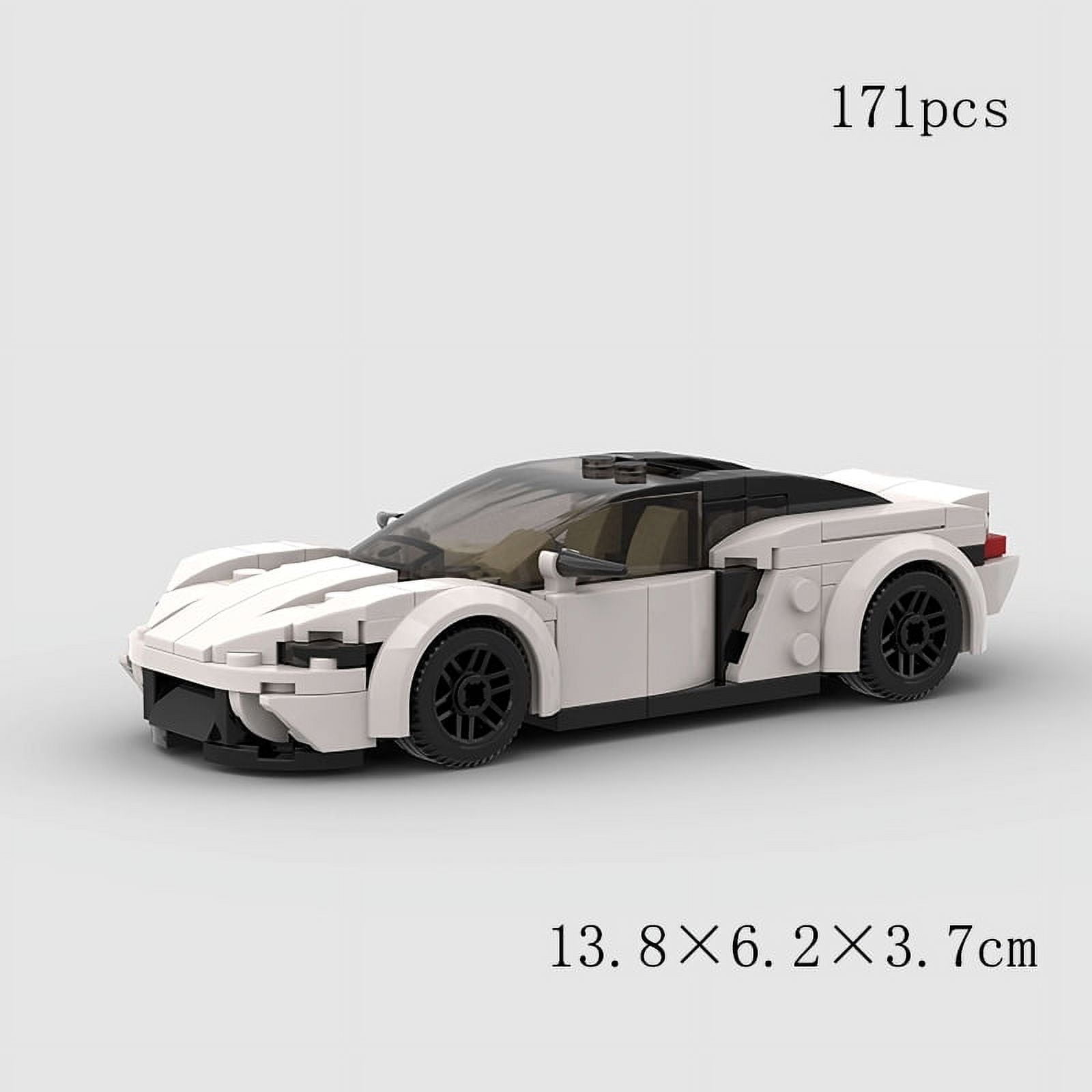 MOC 765lt City Racing Car Speed Champions Sports Building Blocks Bricks ...