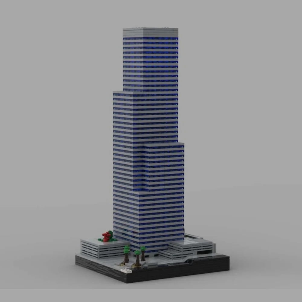 MOC-87148 CITI Group Center LA Ver 2 Modular Building Blocks Set ...