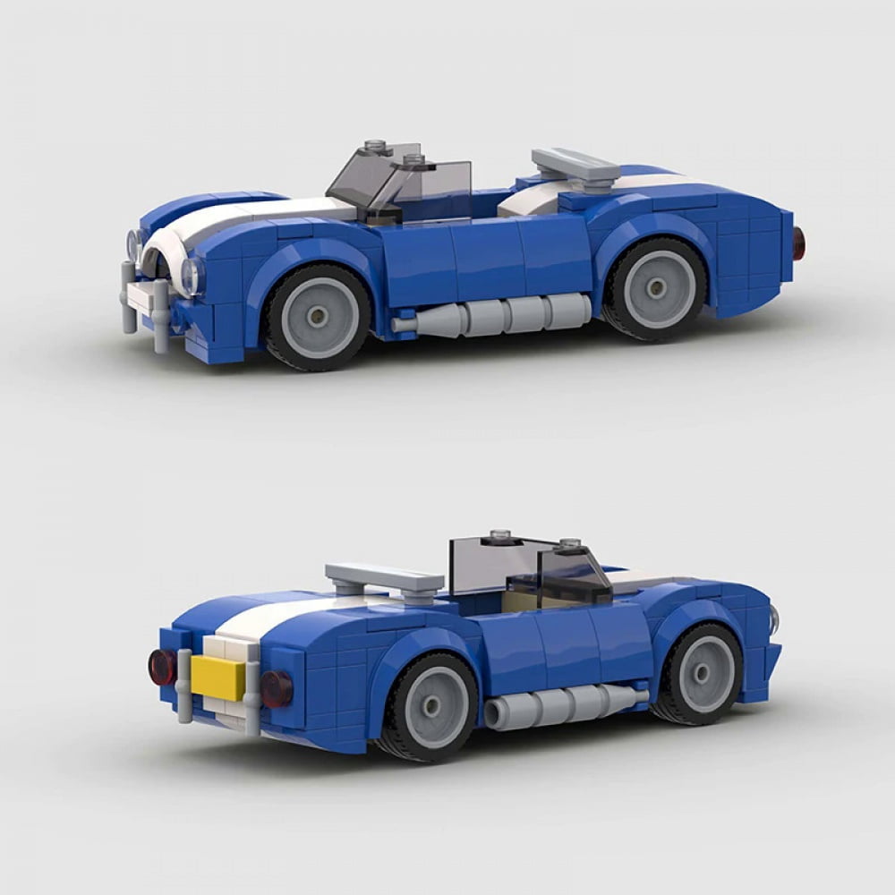 MOC AC289 Cobra Supercar Racing Speed Champion Racer Runabout Building ...