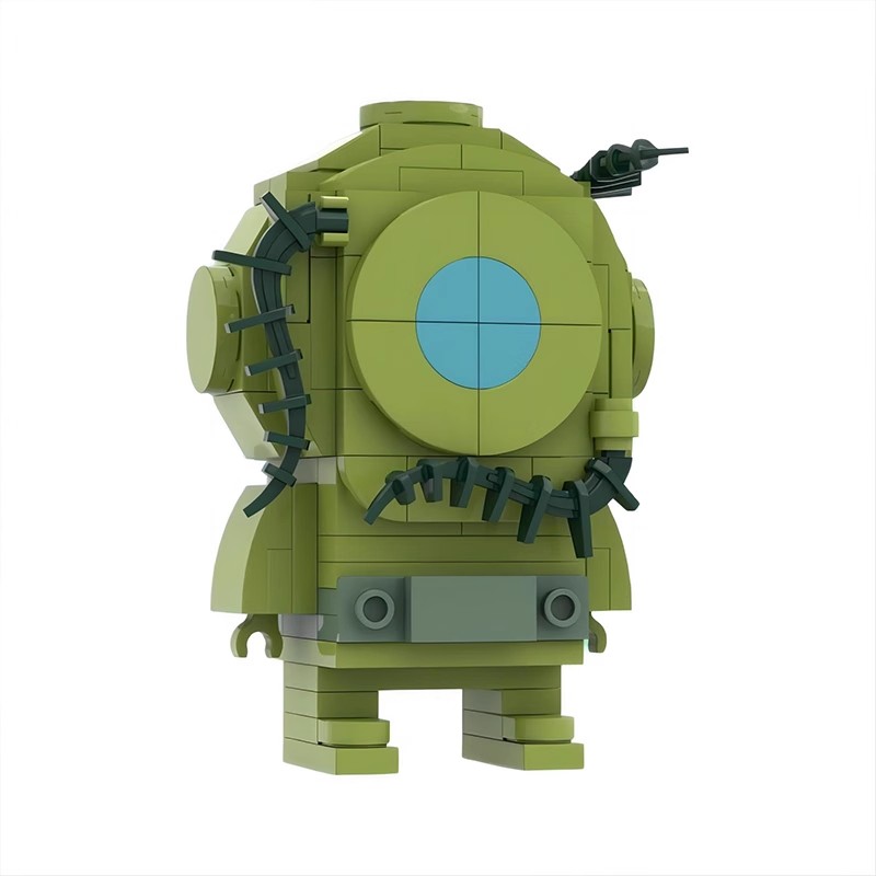 MOC Adventure Anime Figures Chazy Dog Brickheadz Building Blocks Action ...