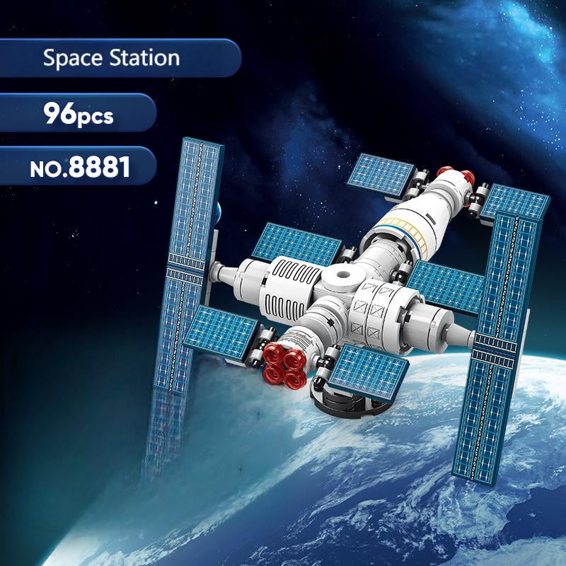 MOC Aerospaces Building Blocks Model Manned Rocket Craft Launch Center ...