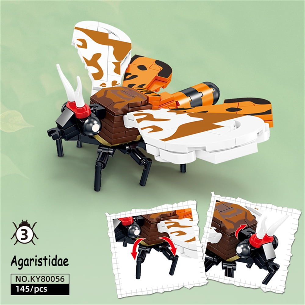 MOC Bionic Animal Figures Centipede Scorpion Spider Trilobites Building ...