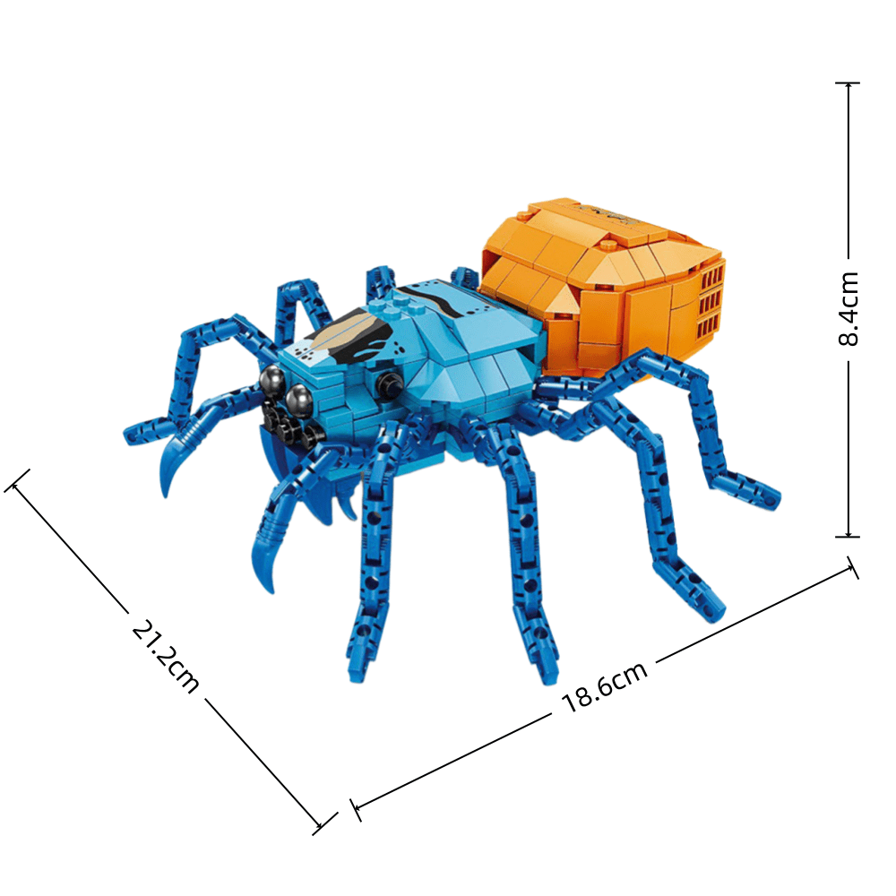 MOC Bionic Animal Figures Centipede Scorpion Spider Trilobites Building ...