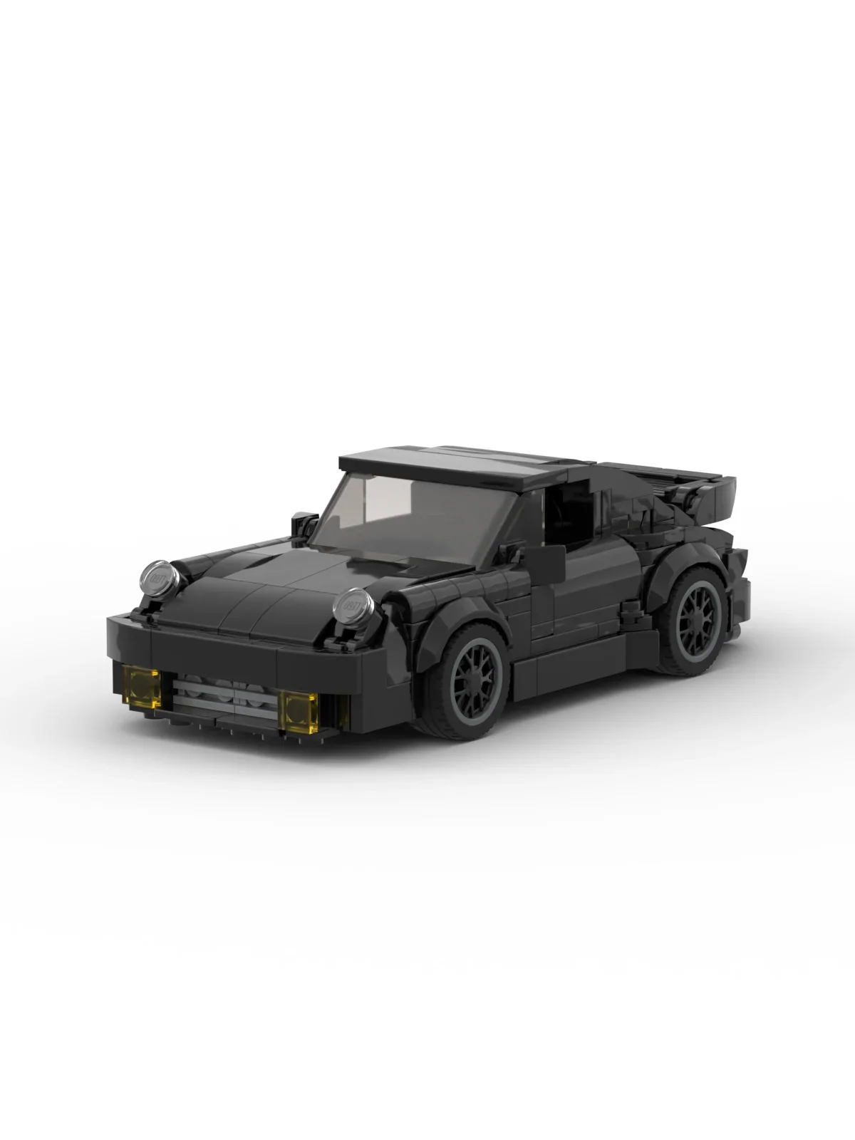 MOC Black Bird (930)Turbo Racing Sports Car Building Blocks Vehicle ...