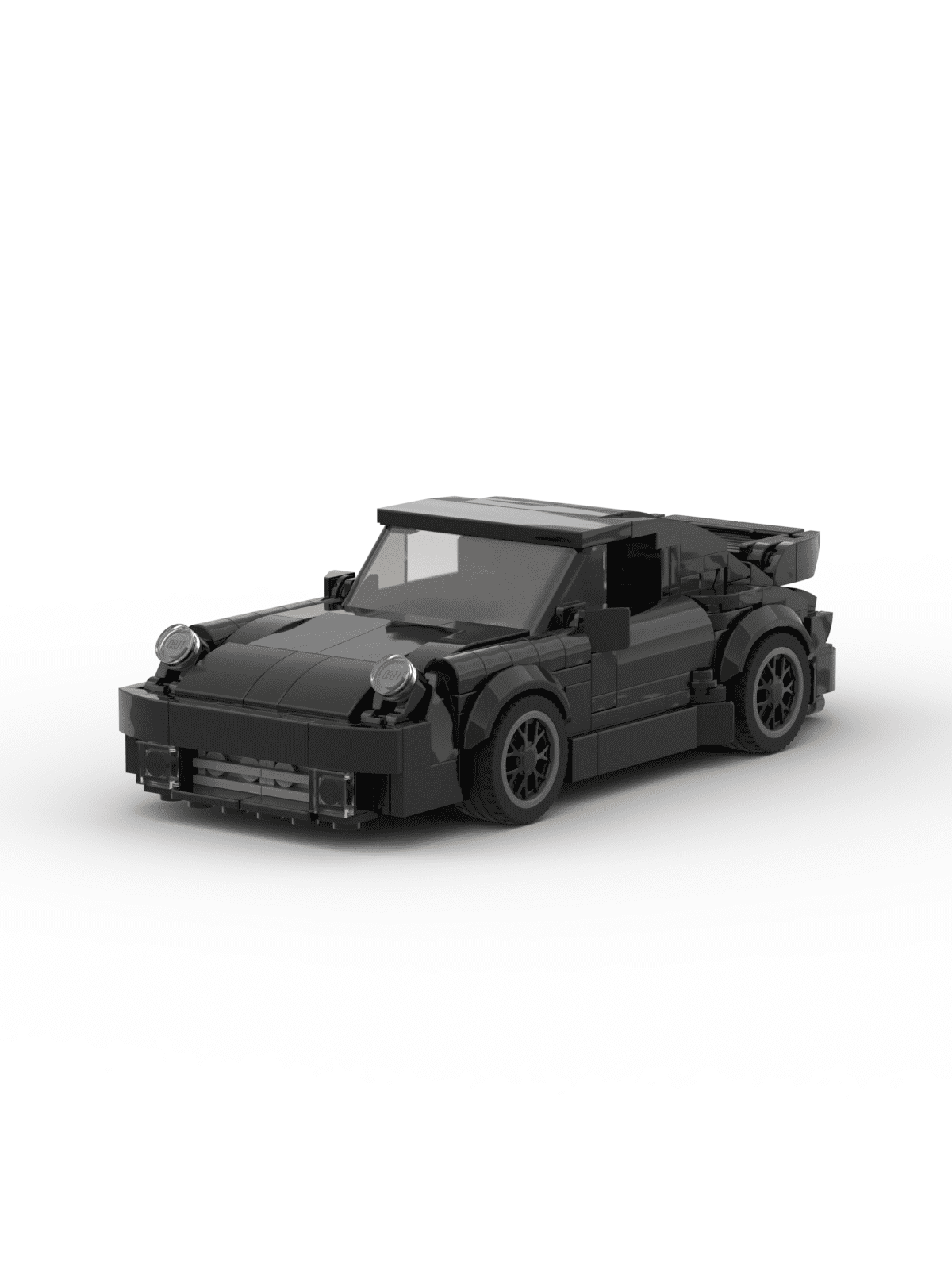 MOC Black Bird (930)Turbo Racing Sports Car Building Blocks Vehicle ...