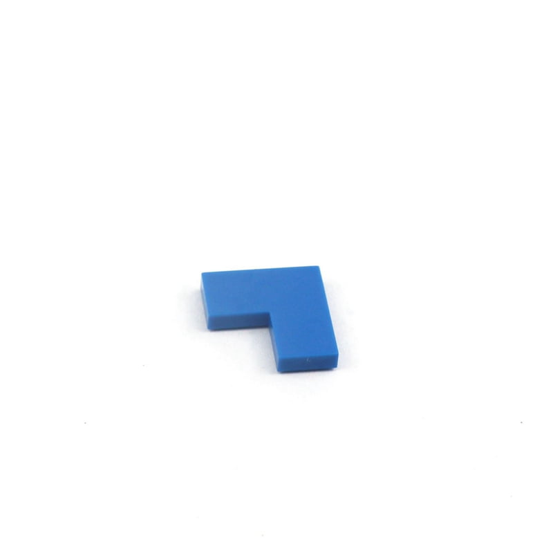 MOC Brick Tile 2x2 Corner Thin 2+1 Dots Educational Enlighten Children ...