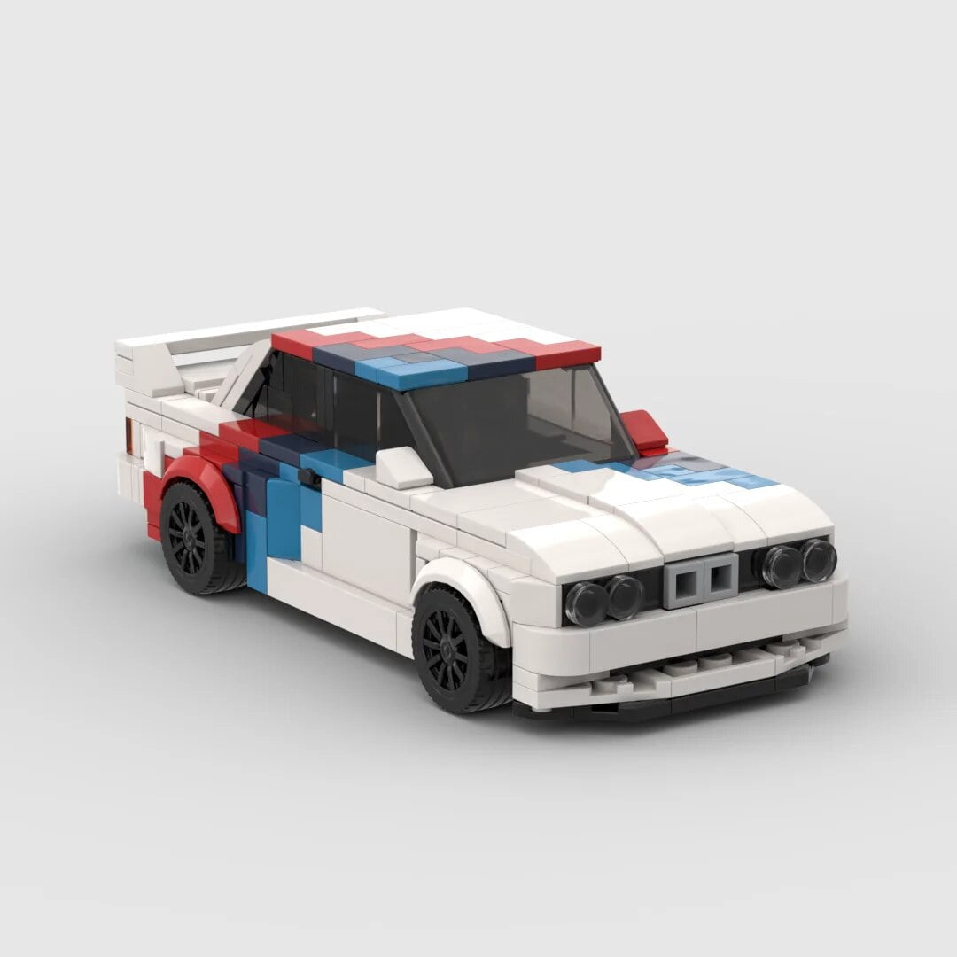 MOC Bricks Cars M1 M3 E30 M2 M4 Z4 Racing Sports Car Building Blocks ...
