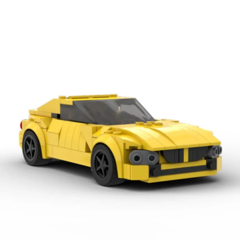 MOC Bricks Cars M1 M3 E30 M2 M4 Z4 Racing Sports Car Building Blocks ...