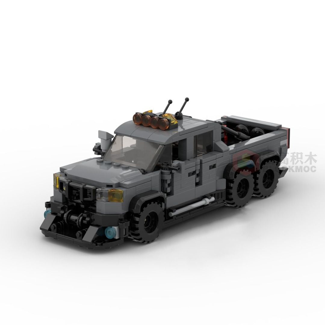 MOC Bricks Shelbyed GT500 F150 Barricade Raptor SUV Fordham Bronco ...