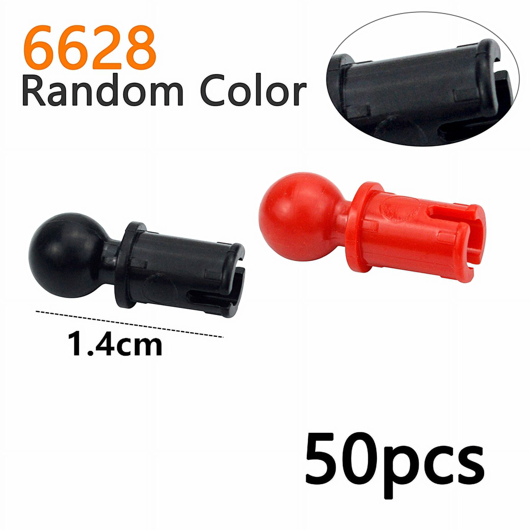 MOC Building Blocks Technical Bolt Pin with Friction Peg Cross Axle ...